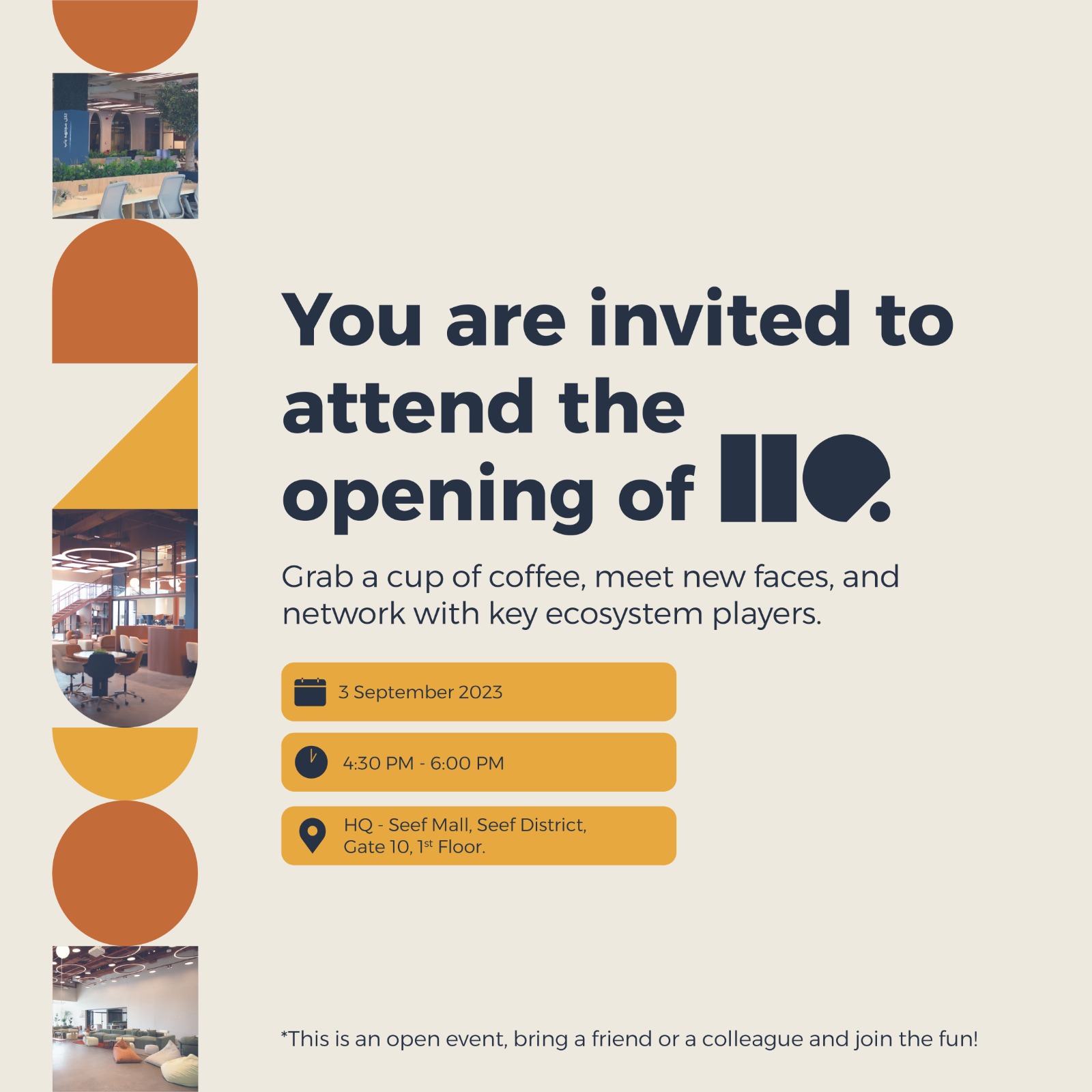 HQ Launch Event - HQ by Hope